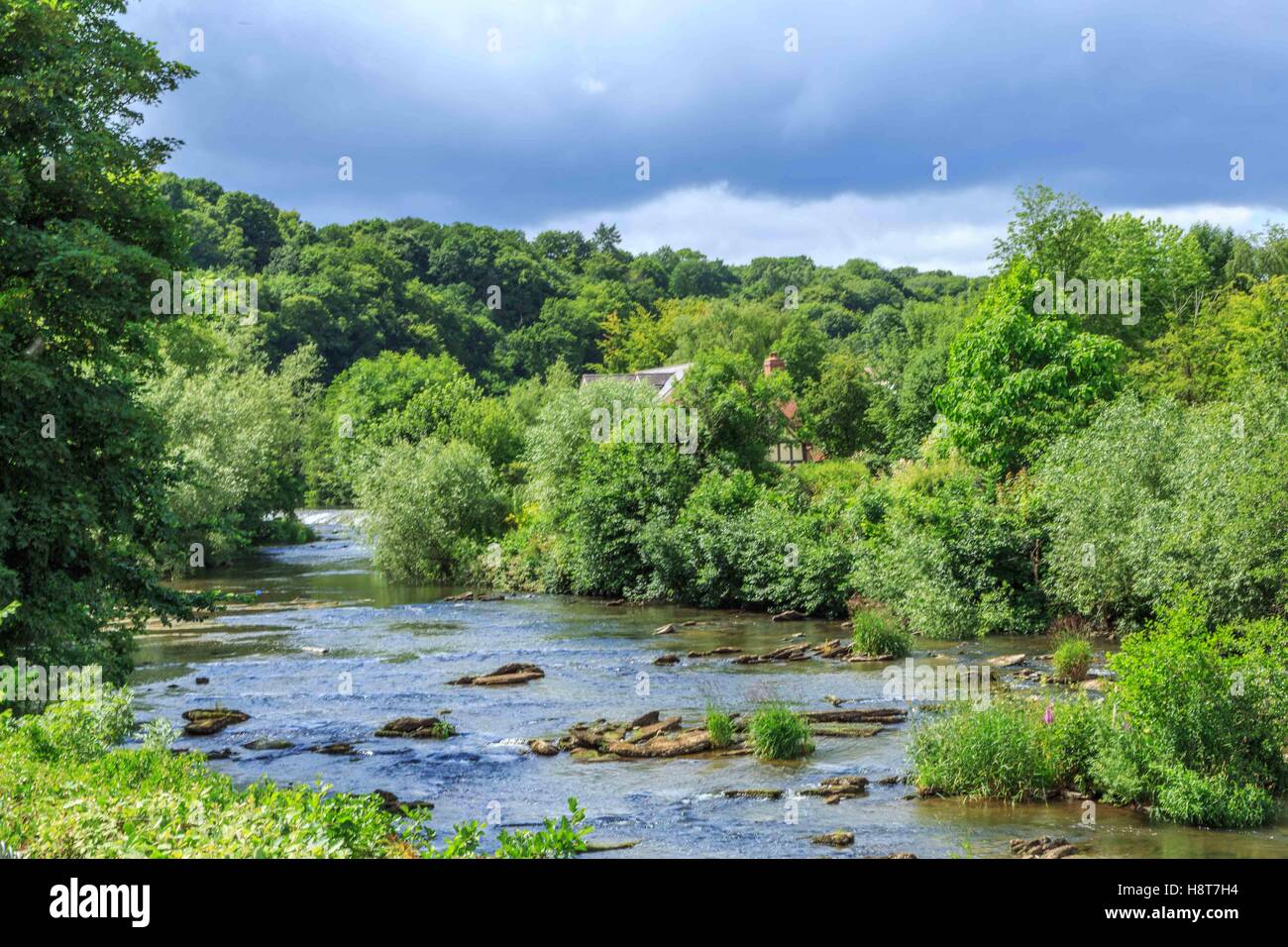 River wye country house hi-res stock photography and images - Alamy