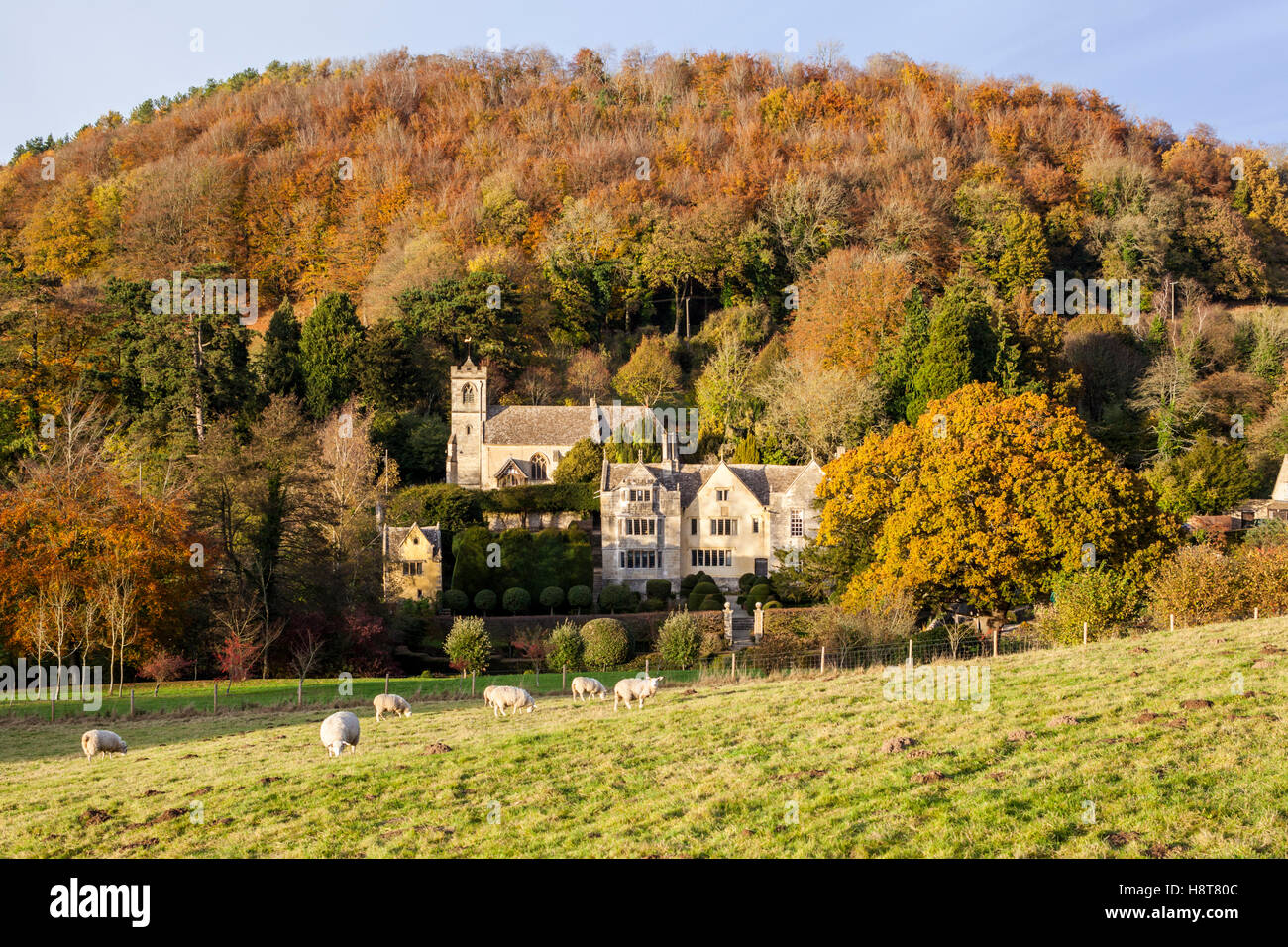 Owlpen manor house hi-res stock photography and images - Alamy