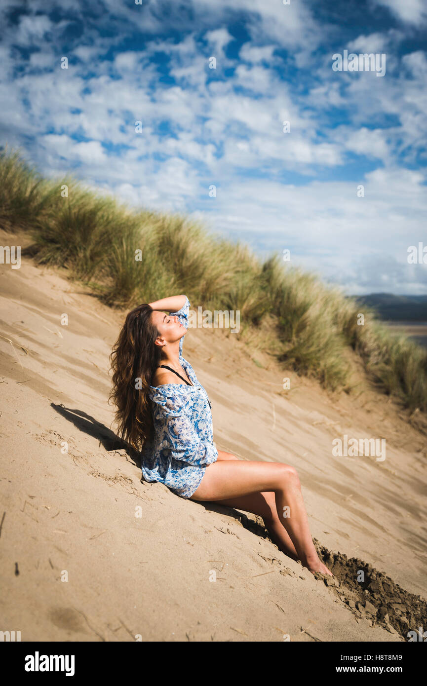 Girl Sunbath High Resolution Stock Photography and Images - Alamy