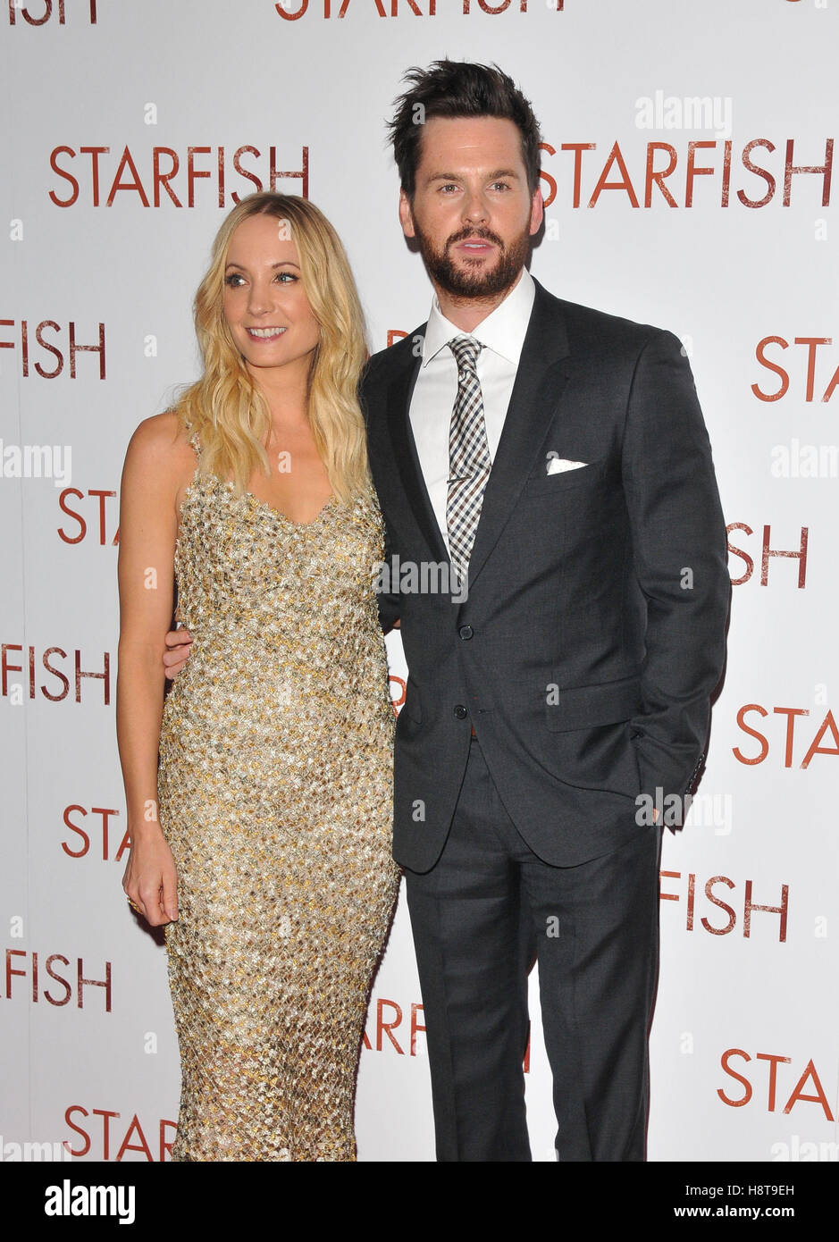London, UK Joanne Froggatt and Tom Riley at the "Starfish" UK film ...