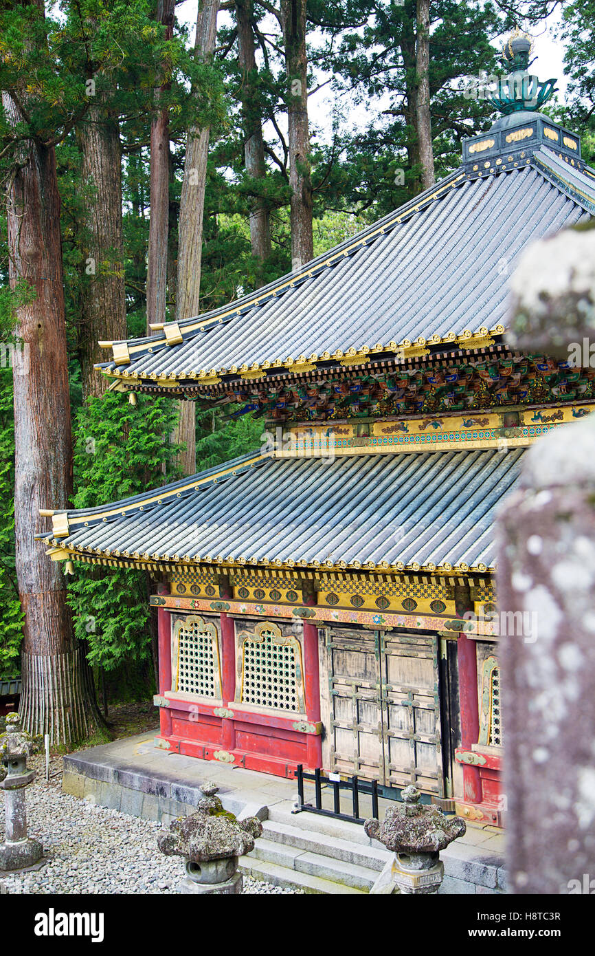 View at Toshogu shrine in Nikko, Japan Stock Photo - Alamy