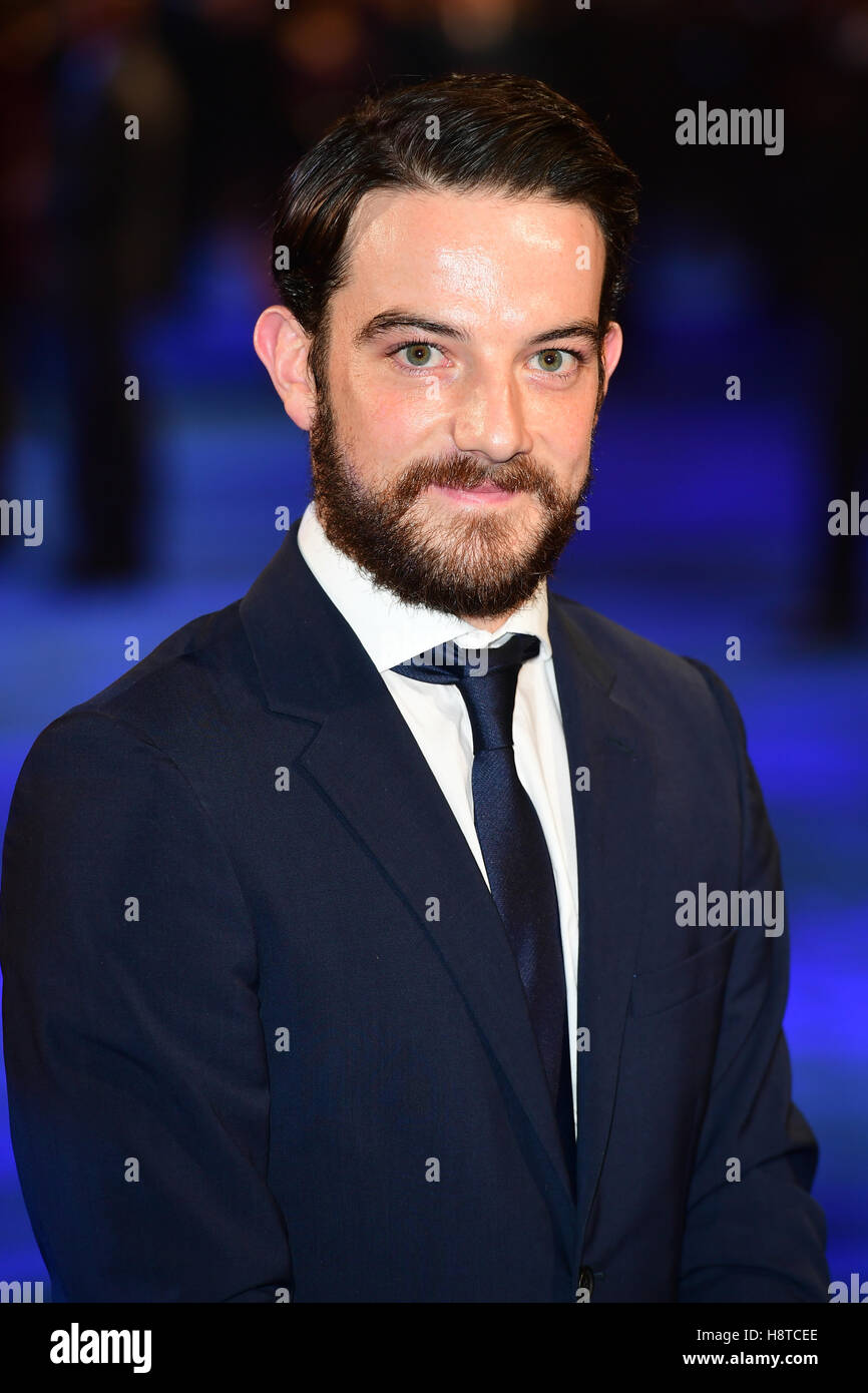 Kevin Guthrie attending the Fantastic Beasts and Where to Find Them ...