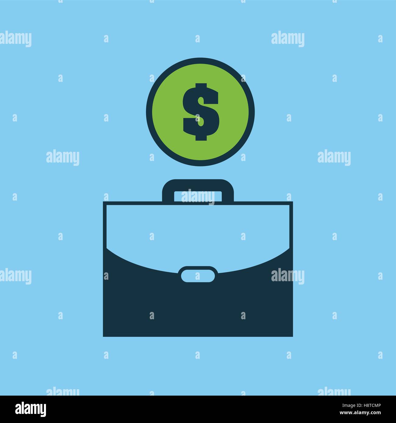 hand money portfolio icon graphic vector illustration eps 10 Stock ...