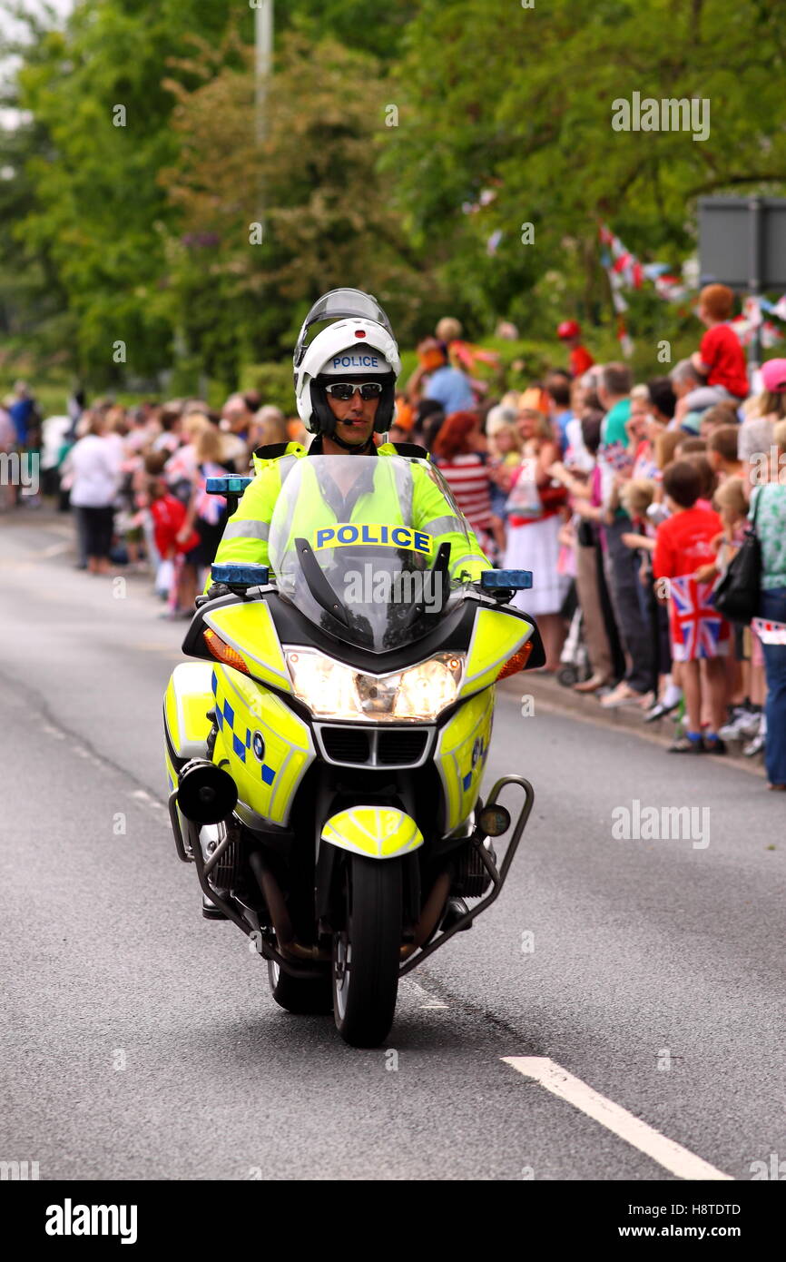 British police officer driving hi-res stock photography and images - Alamy