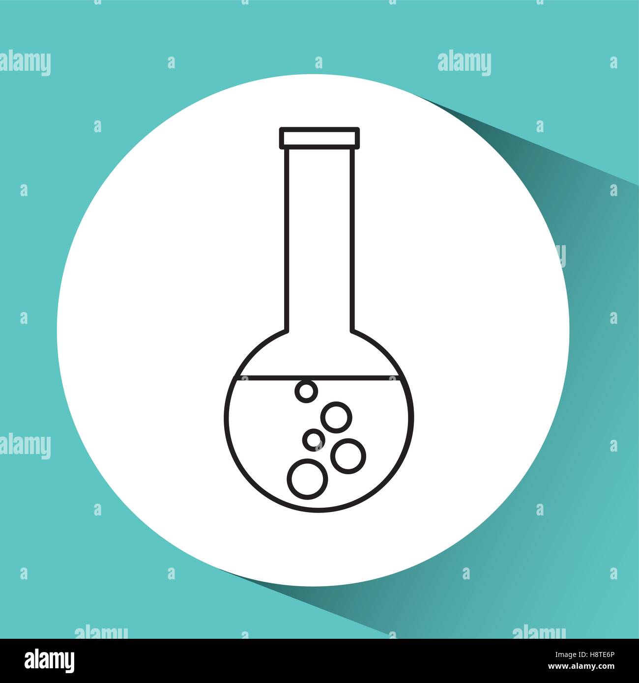 hand holding research container vector illustration eps 10 Stock Vector ...
