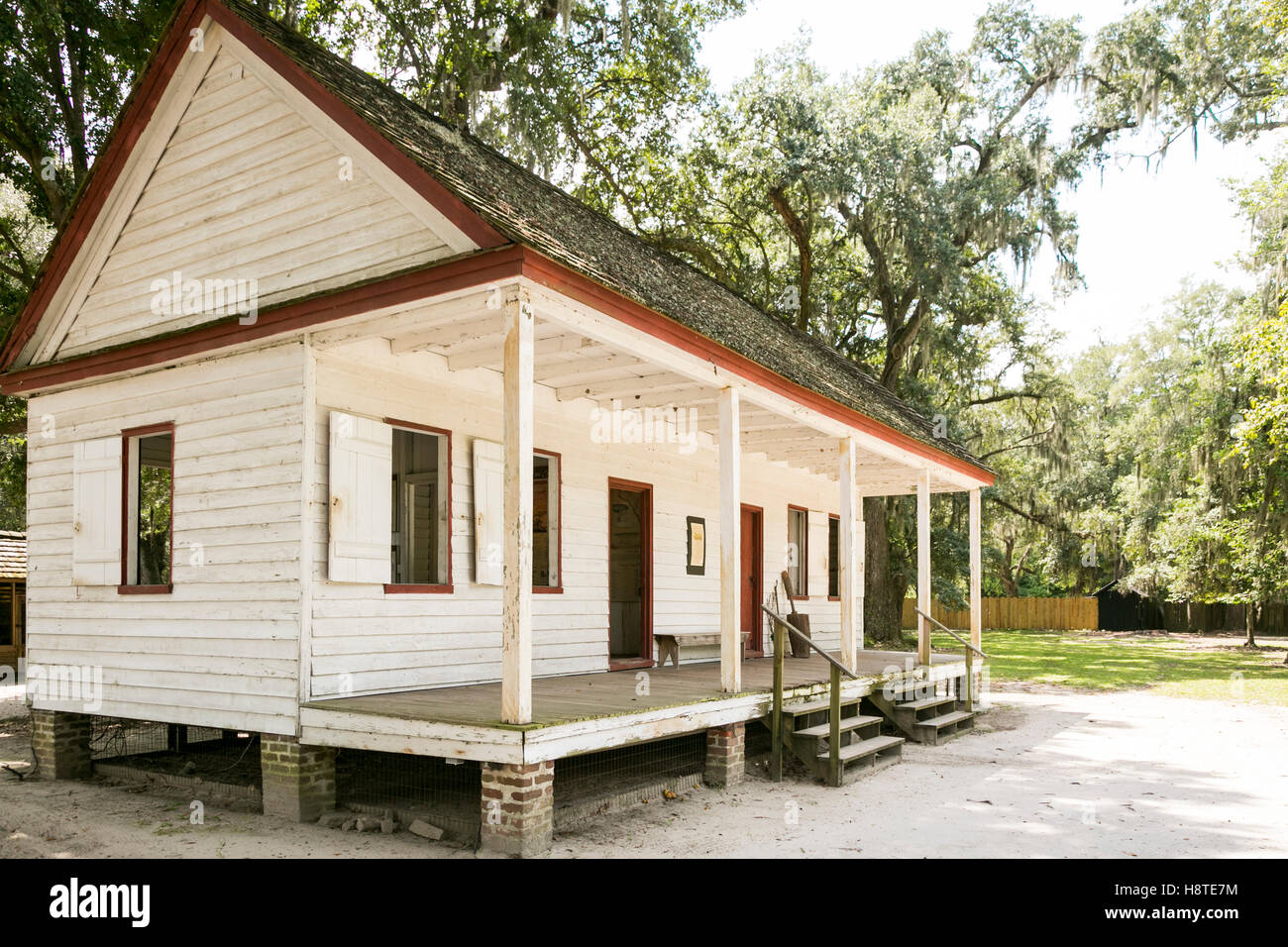 Mt. Pleasant, South Carolina. USA. Middleton Plantation. Plantation pre ...