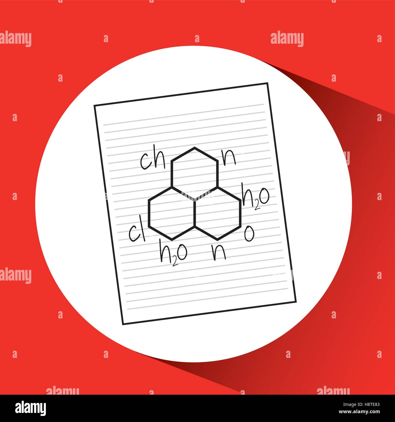 science laboratory molecule drawing graphic vector illustration eps 10 ...