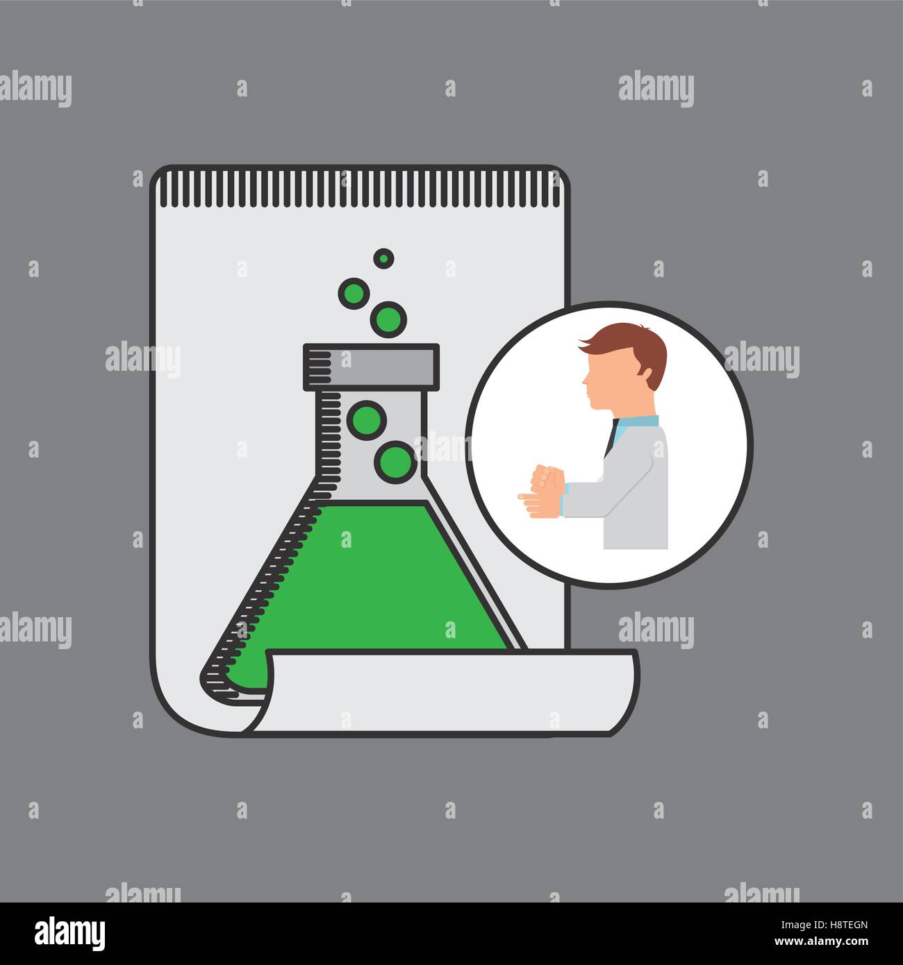 Work science and technology workers Stock Vector Images - Alamy