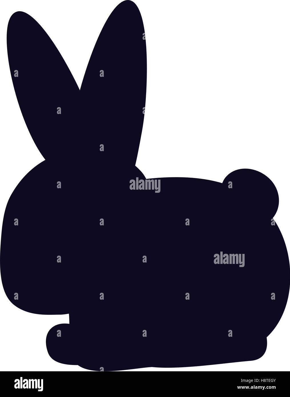 Rabbit animal icon. Life nature fauna and creature theme. Isolated ...