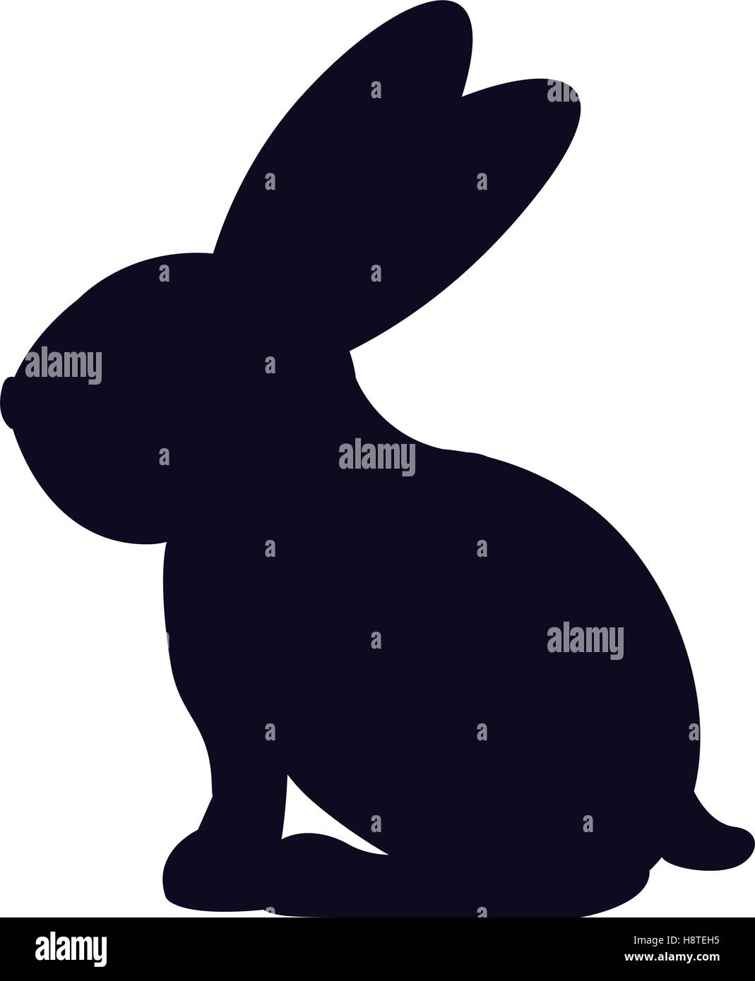 Rabbit animal icon. Life nature fauna and creature theme. Isolated ...