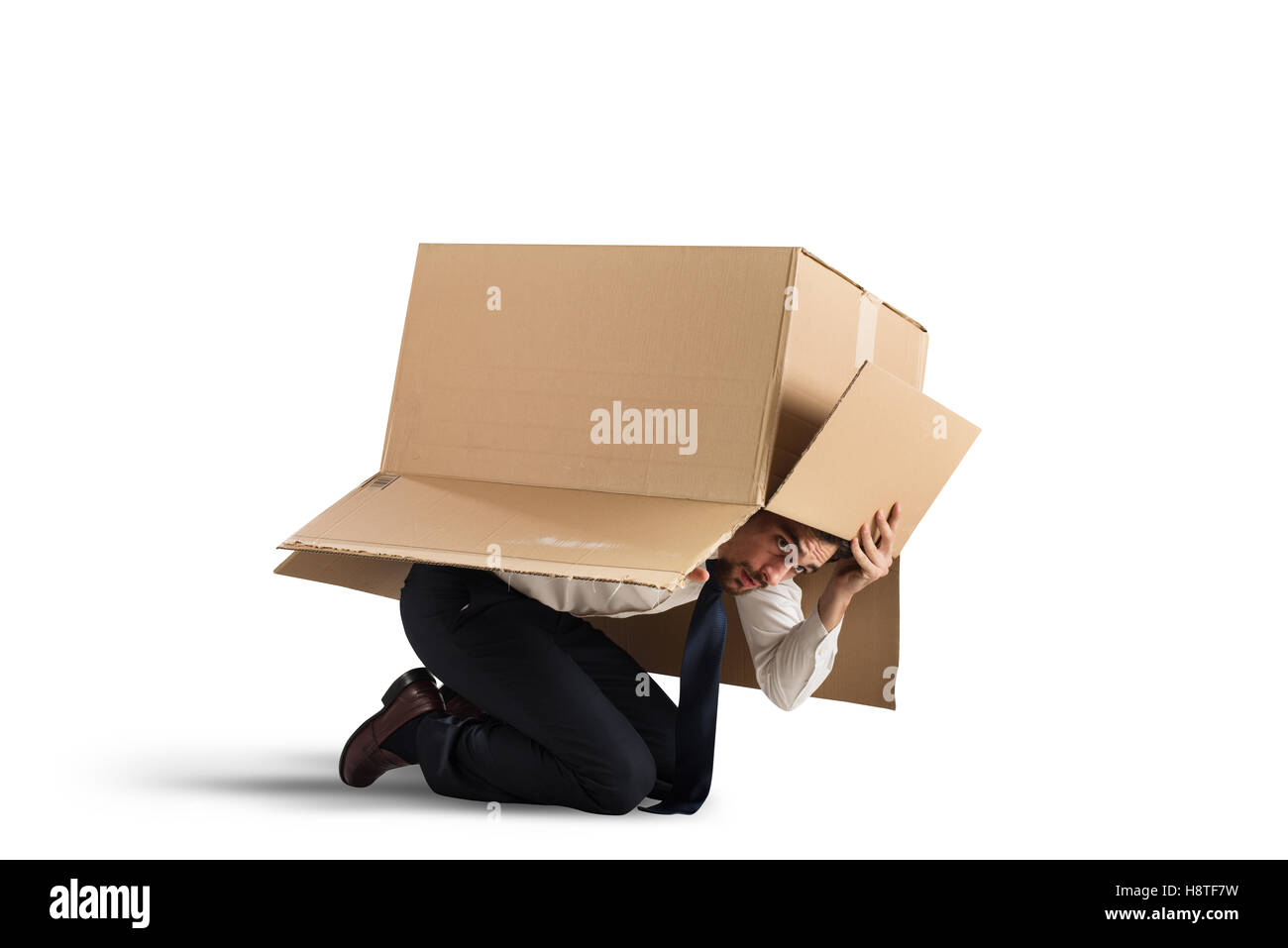 Crisis afraid hi-res stock photography and images - Alamy