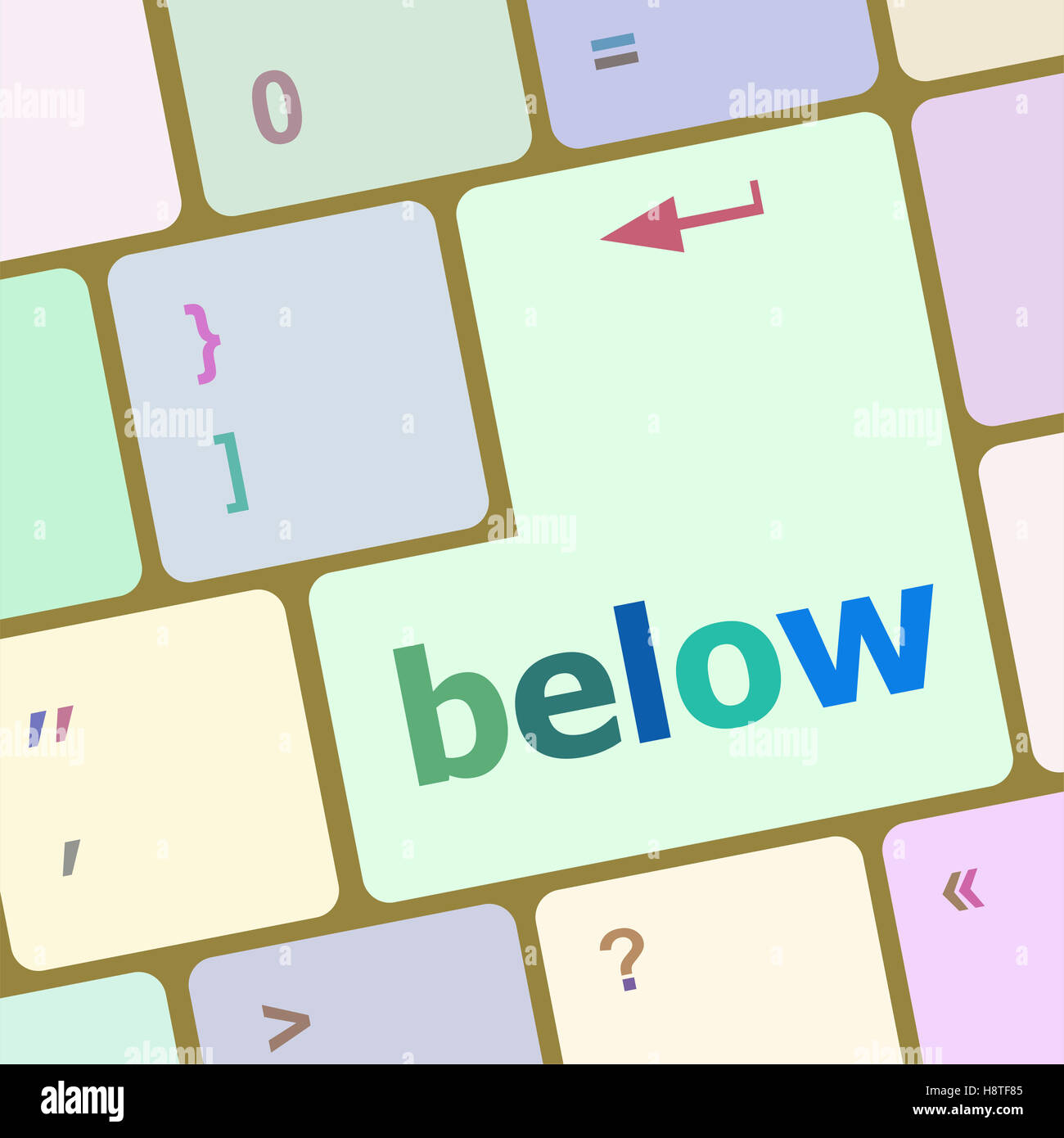 Below web hi-res stock photography and images - Alamy