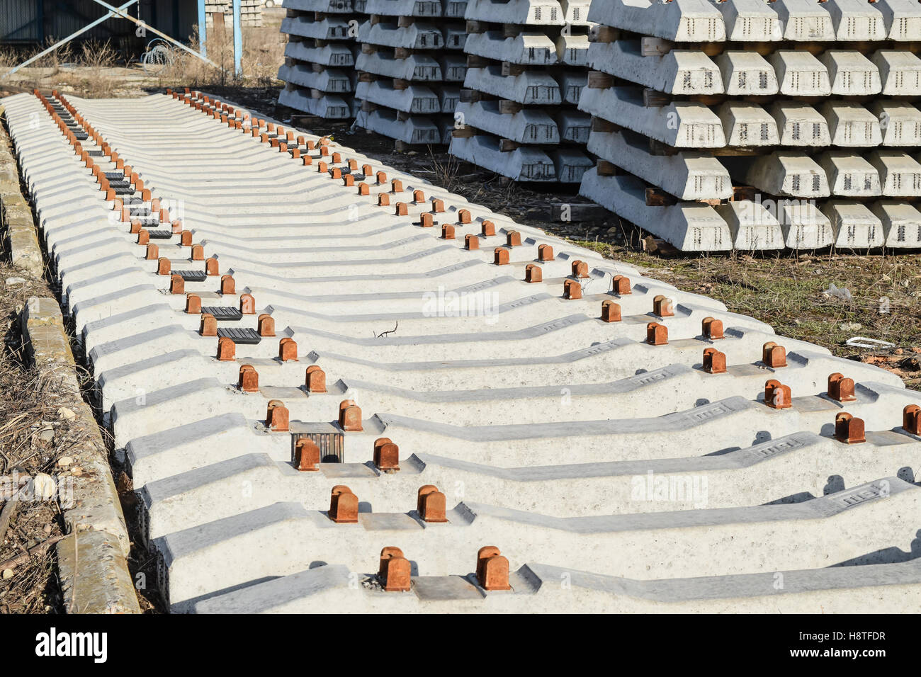 Grooved Rail High Resolution Stock Photography and Images - Alamy