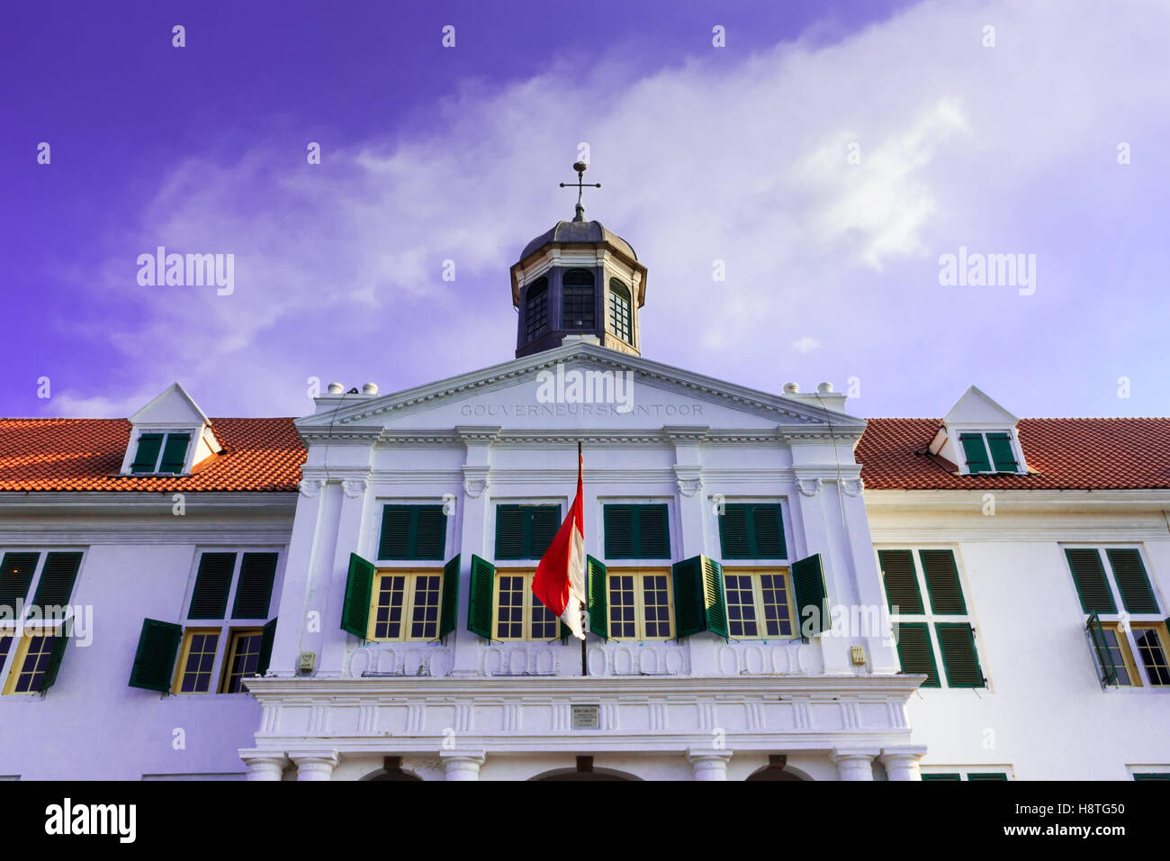 Historical building which was the former City Hall of Batavia (Jakarta ...