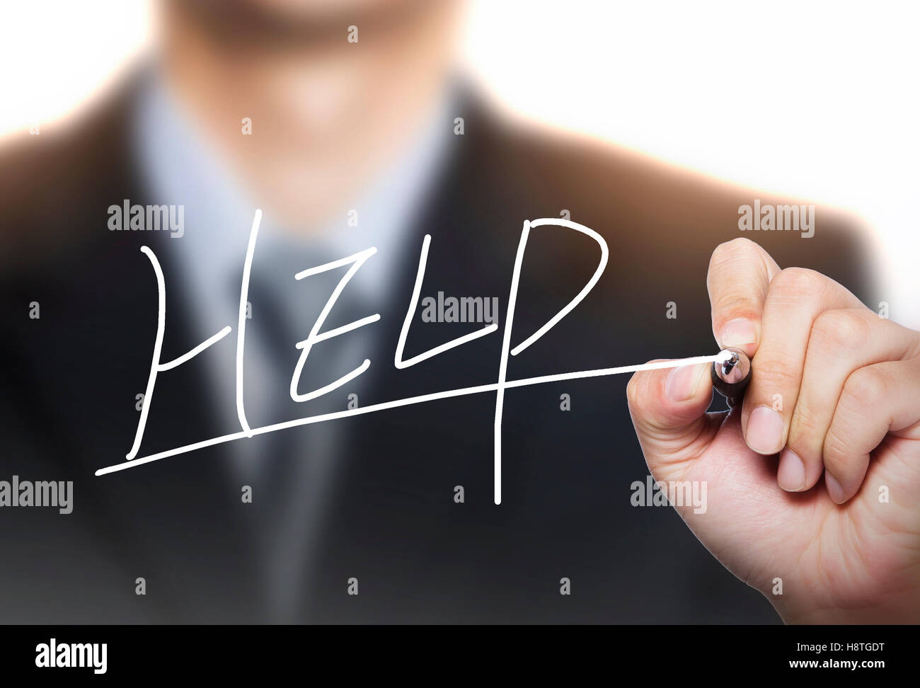 help written by hand, hand writing on transparent board, photo Stock ...