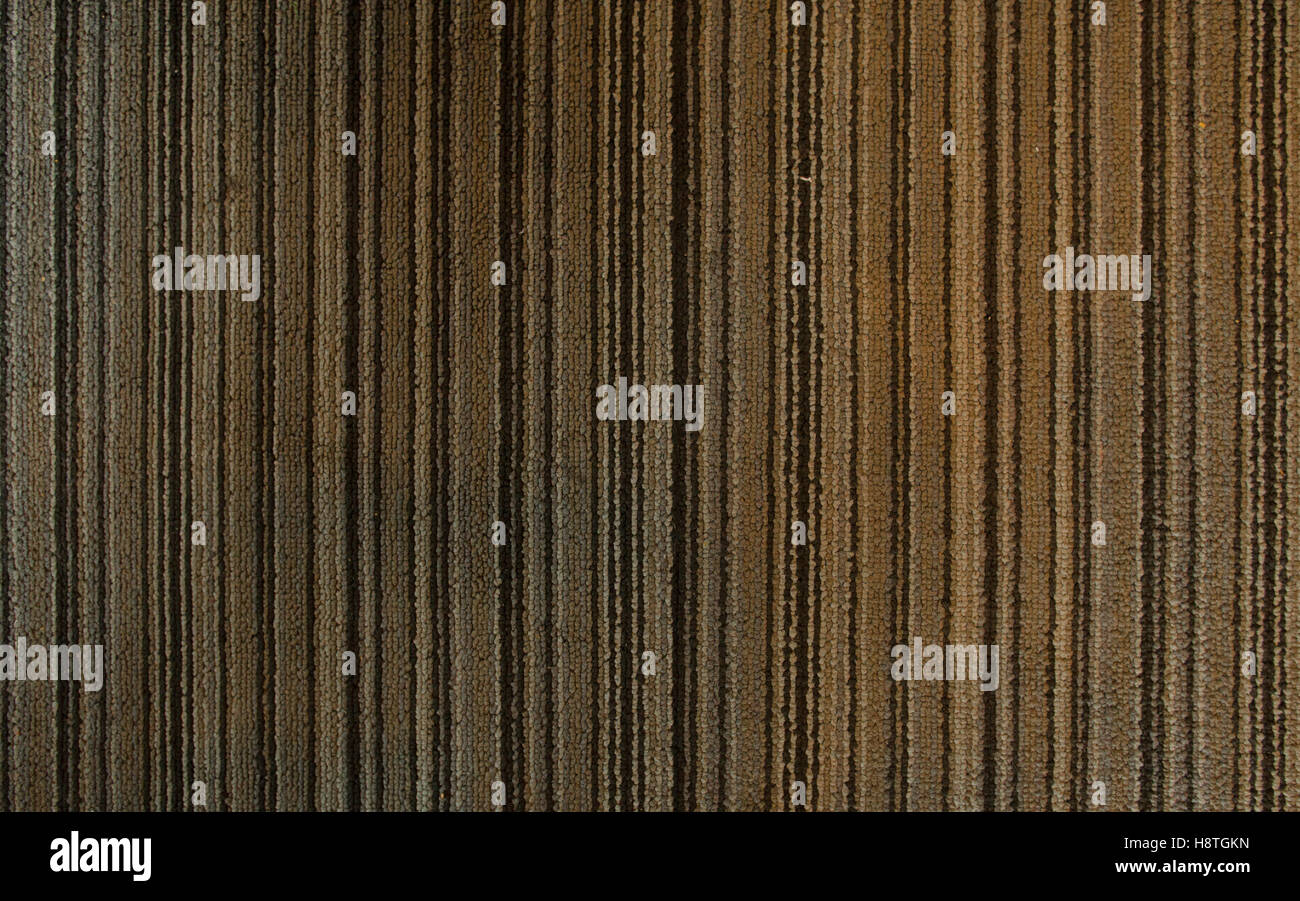 Warm carpet background, close up look of brown striped carpet Stock ...