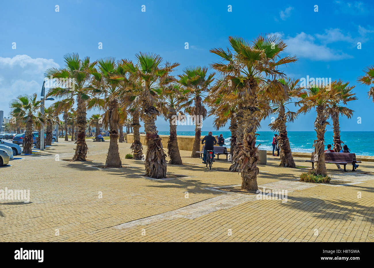 The seaside promenade is the scenic location, the best choice for ...