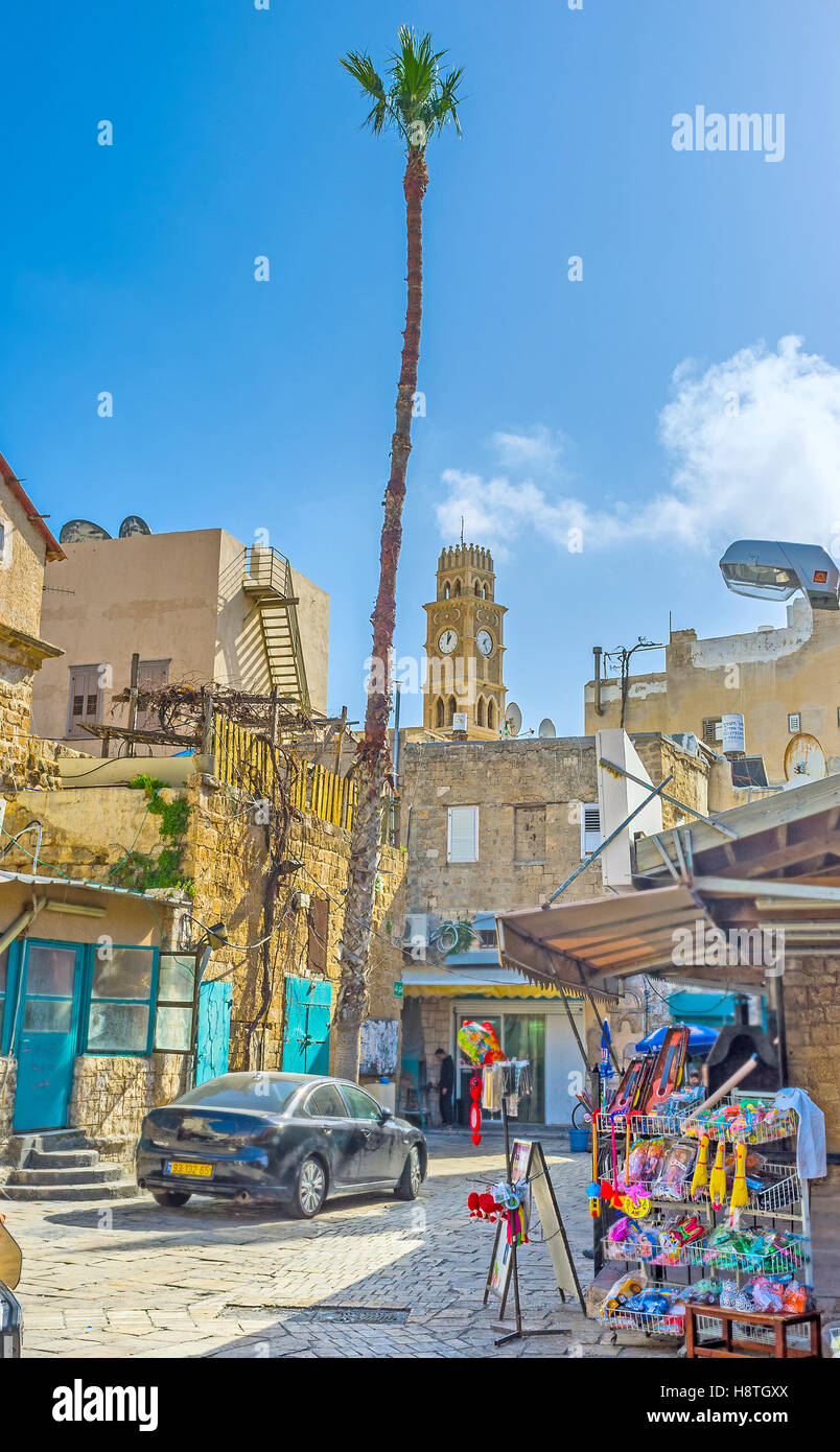 The toys stall in the old backstreet of the Turkish bazaar Stock Photo ...