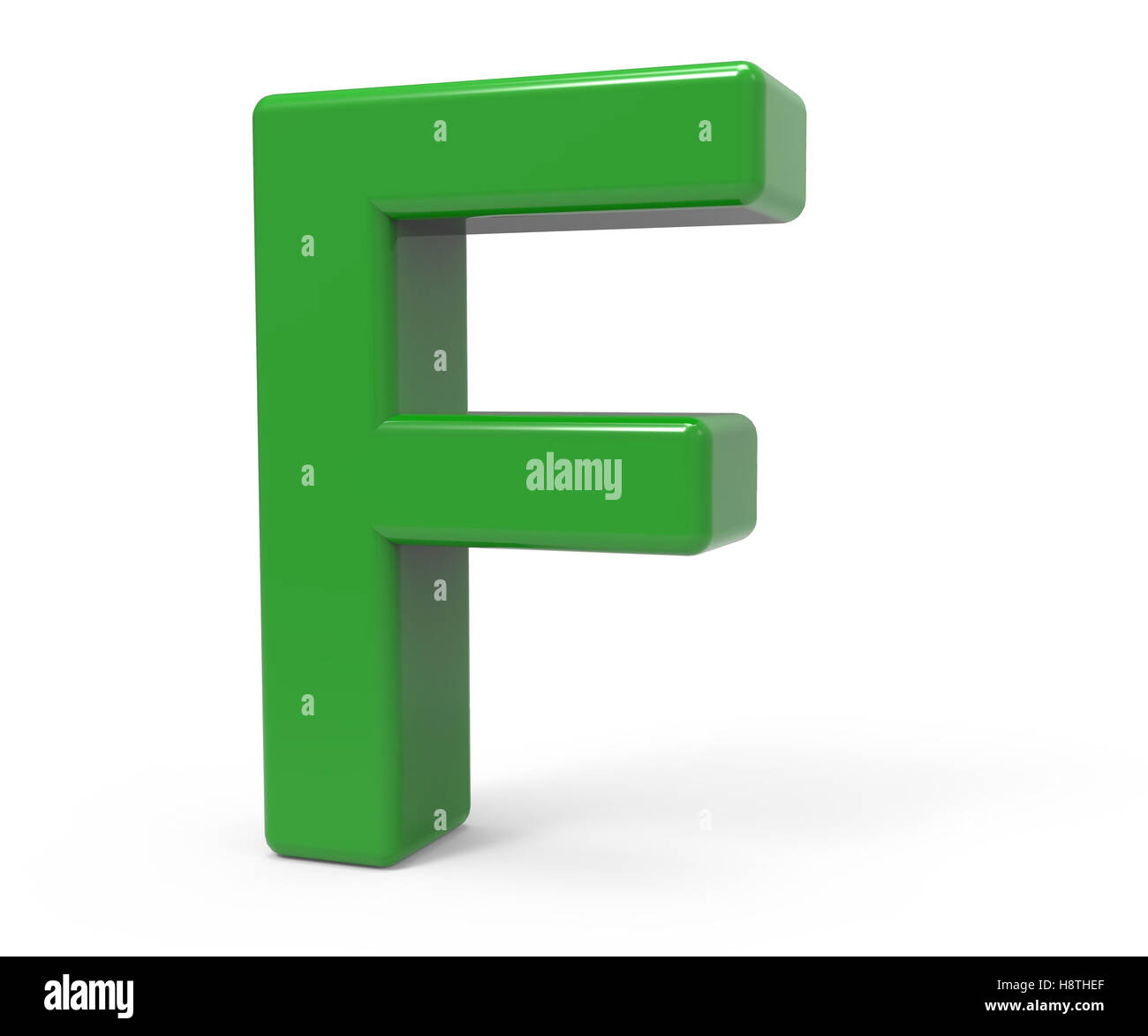 Green Letter F