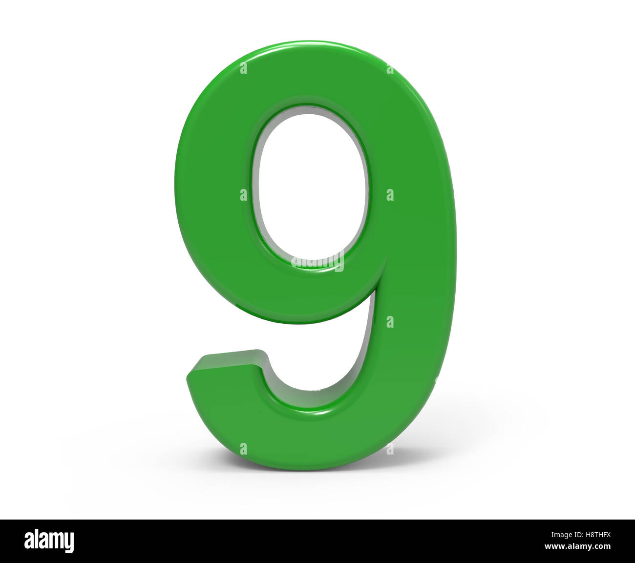 Green Number 9