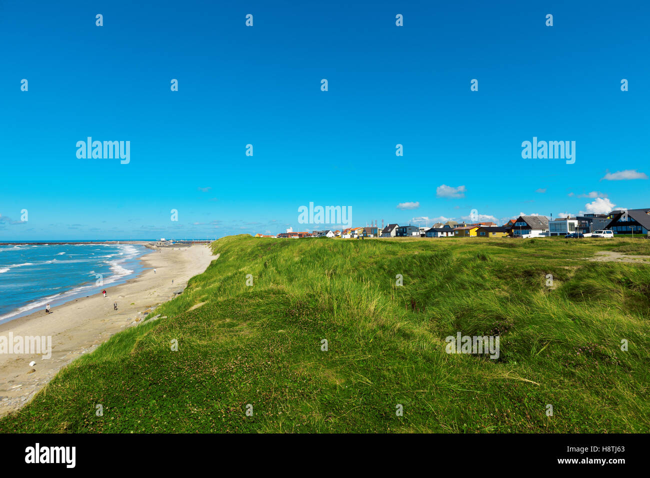 natural landscape with the northern coast and the sea Stock Photo - Alamy