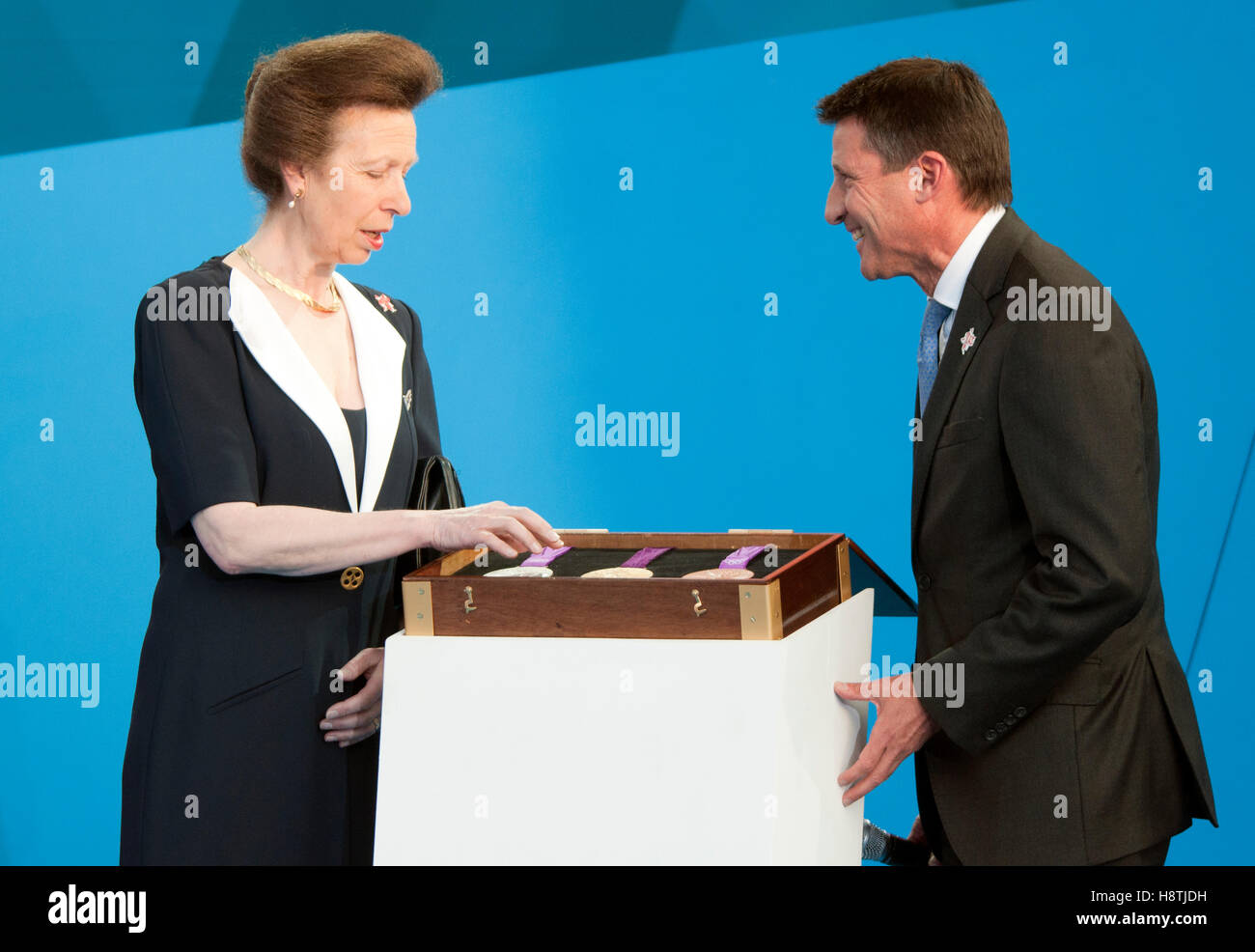 Sebastian coe medals hi-res stock photography and images - Alamy