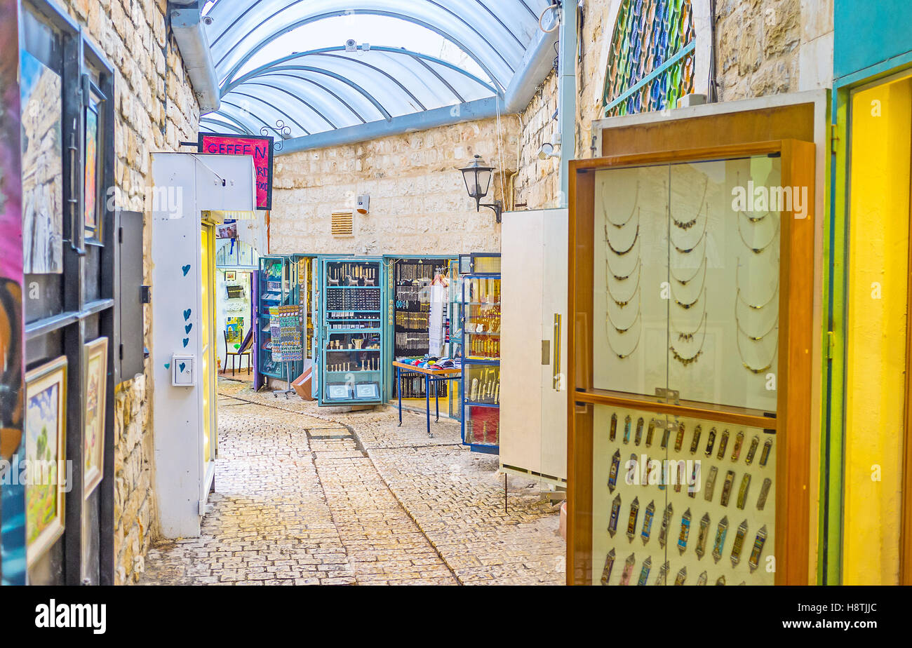 The stalls of Gallery street offers handmade jewelries and wide range ...