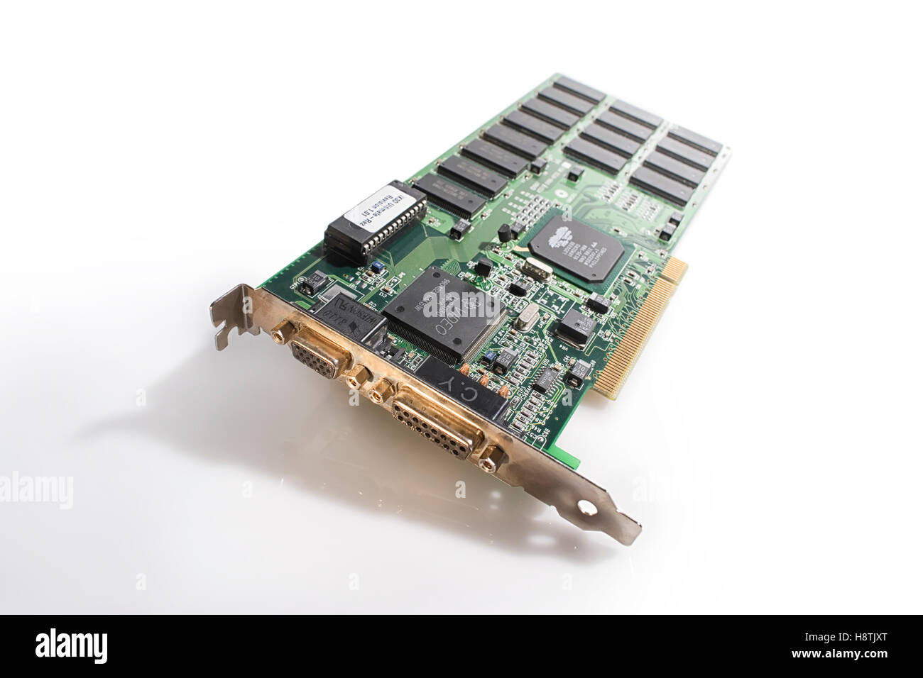 pci card over a white background Stock Photo - Alamy