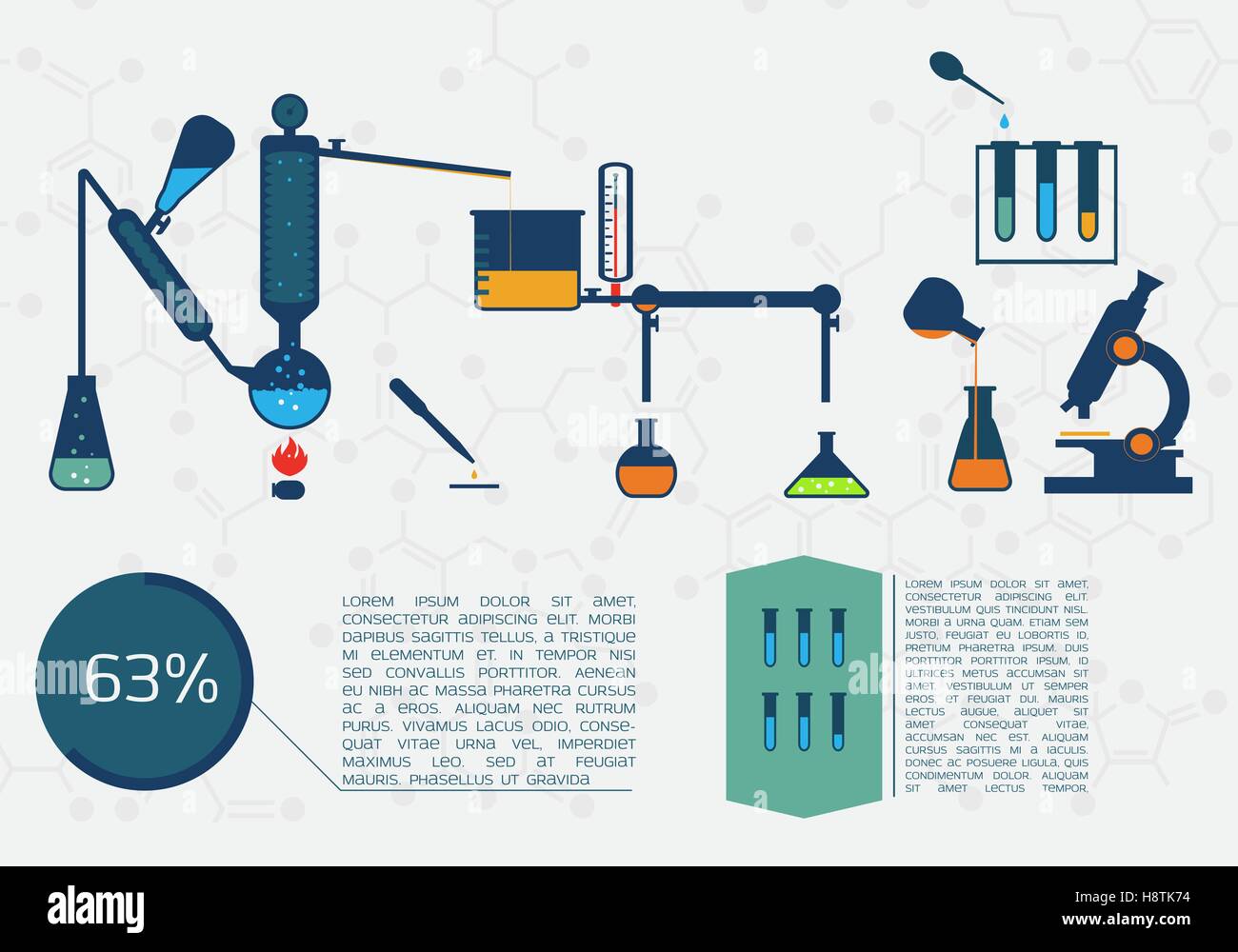 Laboratory scientific equipment Stock Vector Images - Alamy