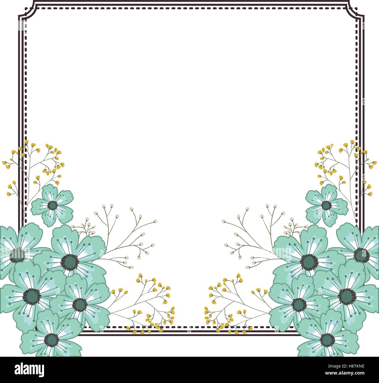 Simple Nature Border Design