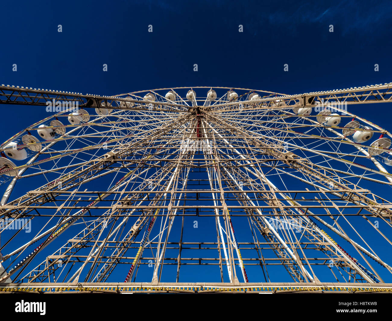Big Wheel, Central Pier, Blackpool, Lancashire, UK Stock Photo - Alamy