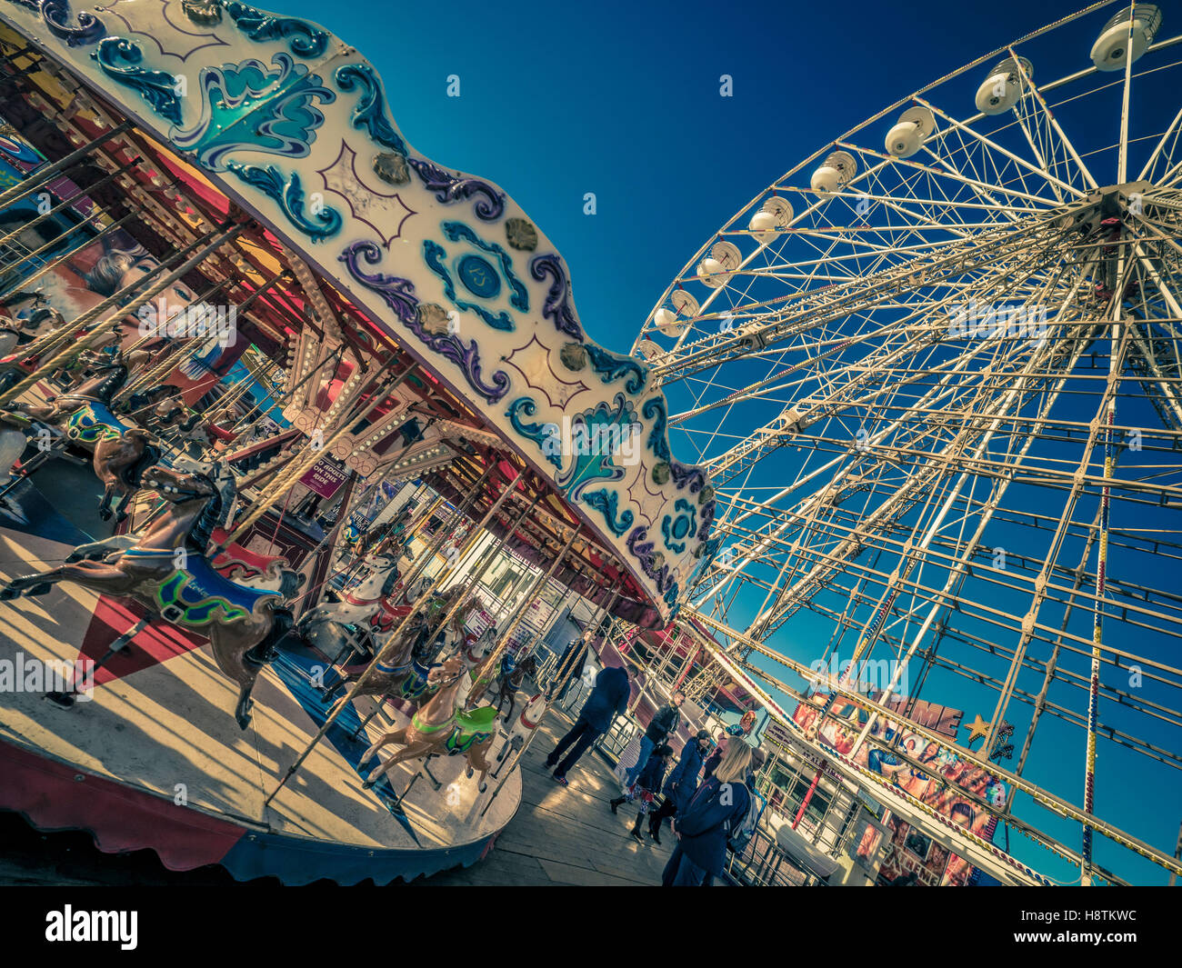 Blackpool carousel hi-res stock photography and images - Alamy