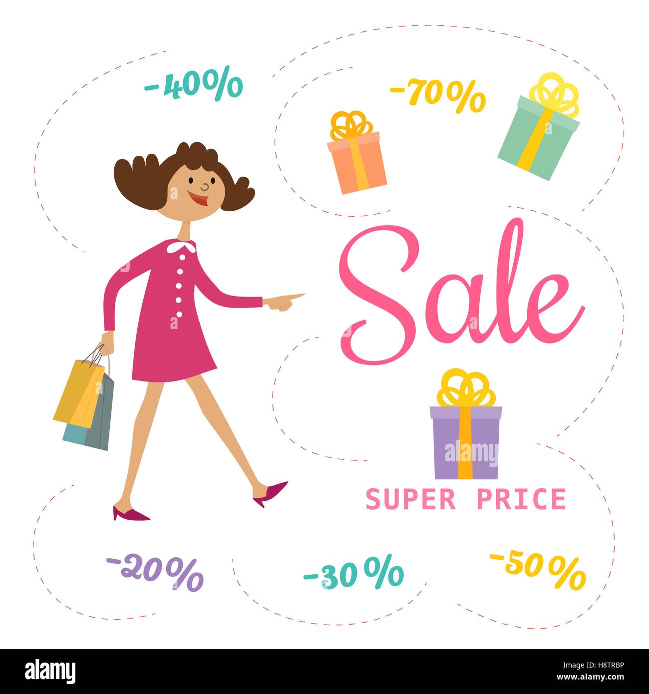 Special offer supermarket Stock Vector Images - Alamy