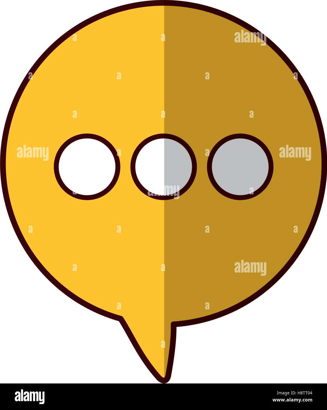 Isolated communication bubble design Stock Vector Image & Art - Alamy