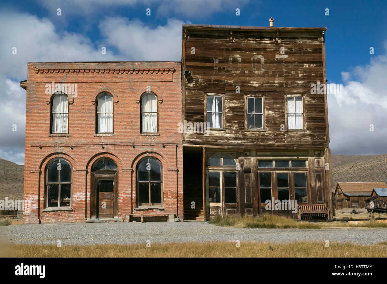 Gold rush era buildings hi-res stock photography and images - Alamy