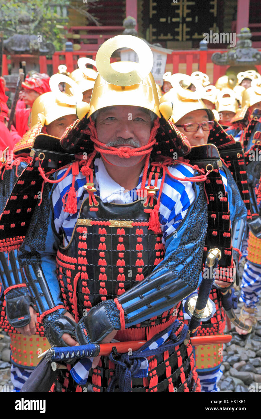 Japan, Nikko, festival, samurai parade, people Stock Photo - Alamy