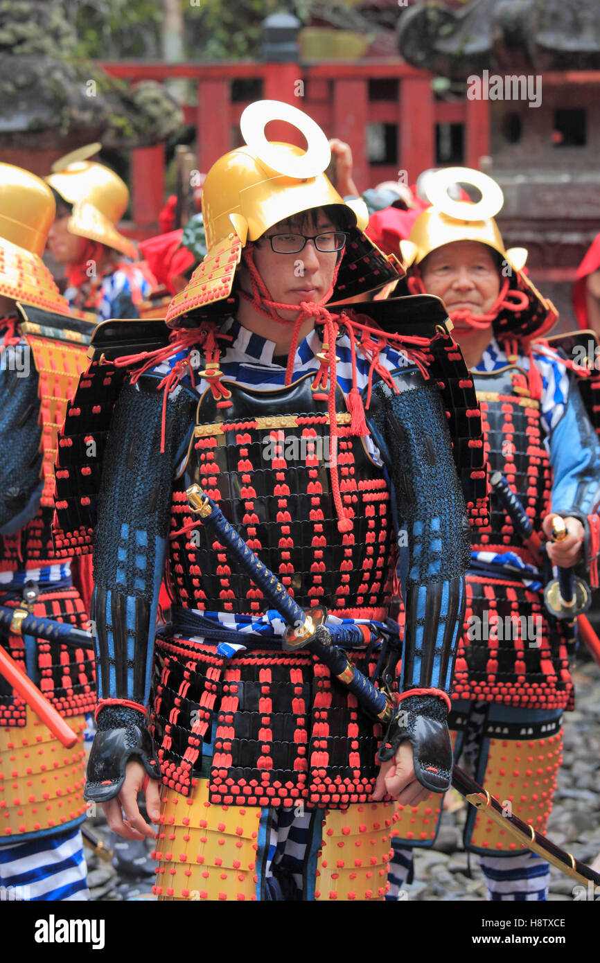 Japan, Nikko, festival, samurai parade, people Stock Photo - Alamy