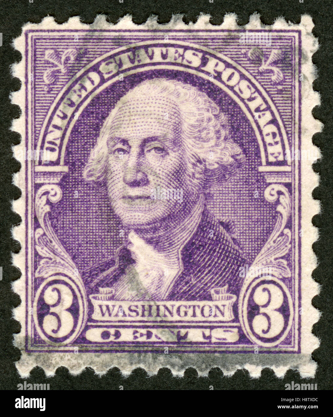 Postage Stamp Us Usa Washington President Used Philately High ...