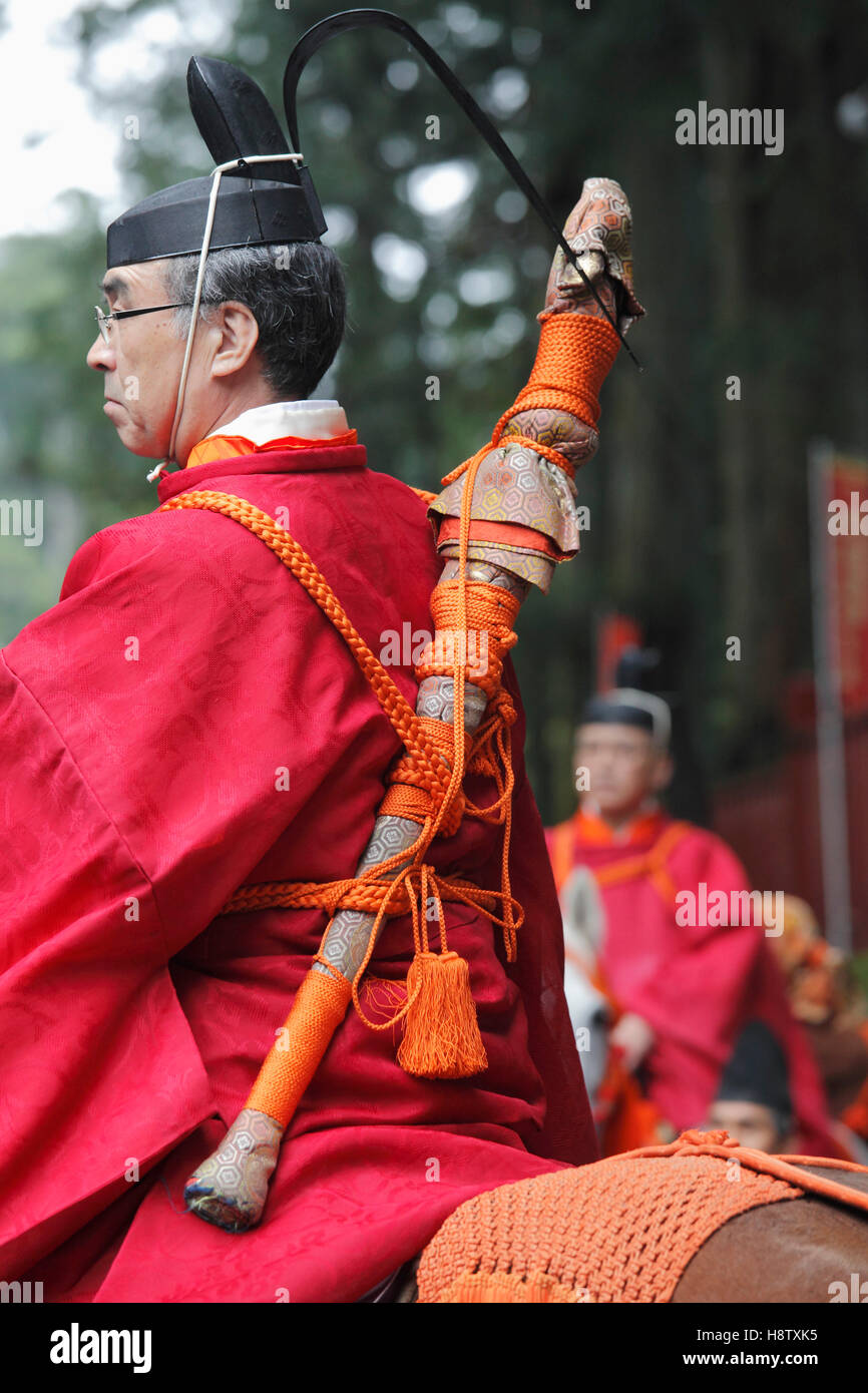 Japan, Nikko, festival, samurai parade, people Stock Photo - Alamy