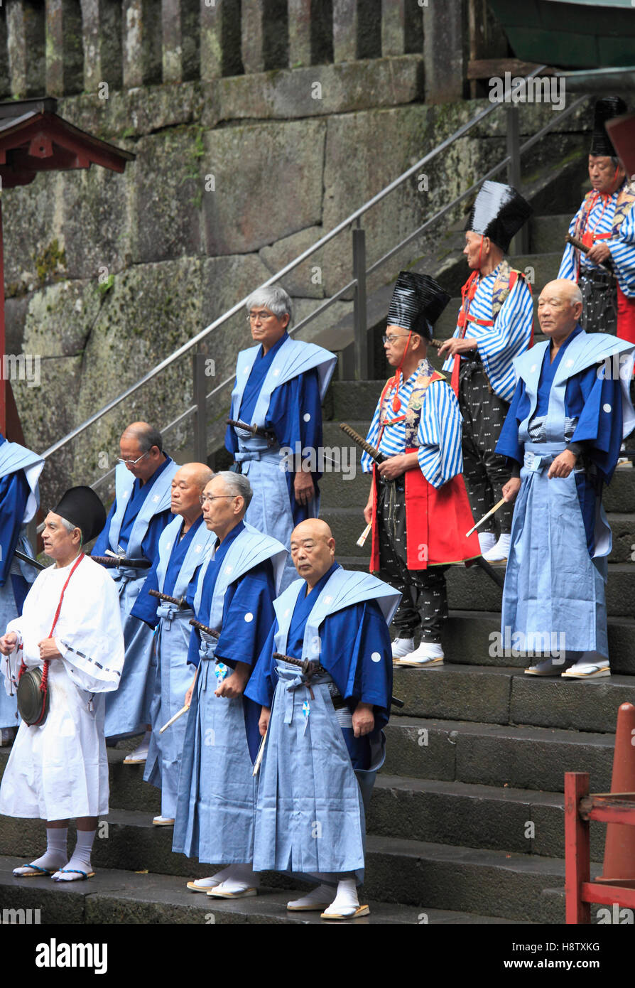 Japan, Nikko, festival, samurai parade, people Stock Photo - Alamy