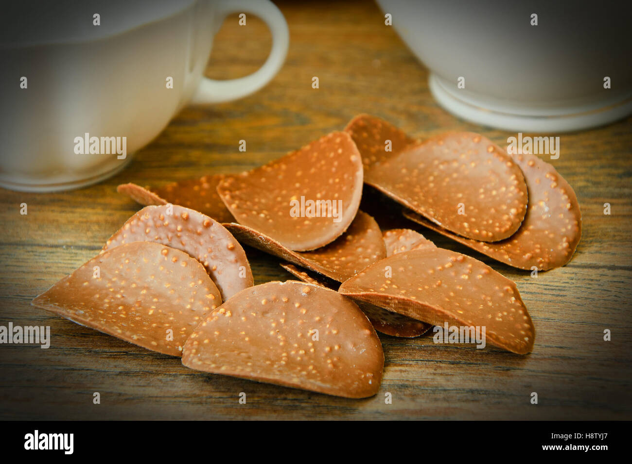 Sweet Edible Decorations: Chocolate Chips Stock Photo - Alamy