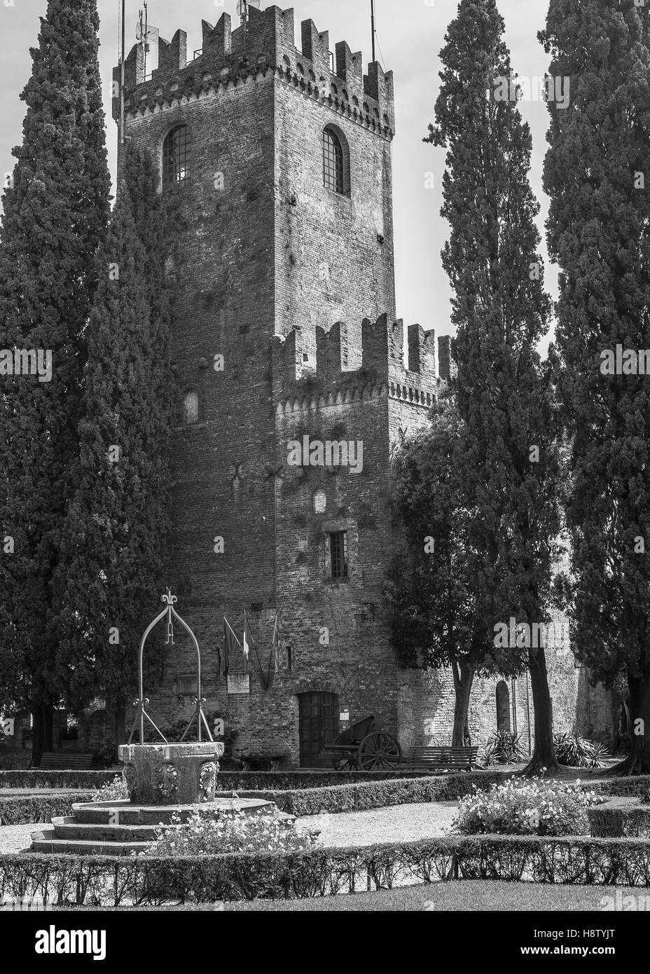 castello, Conegliano, Treviso Stock Photo - Alamy