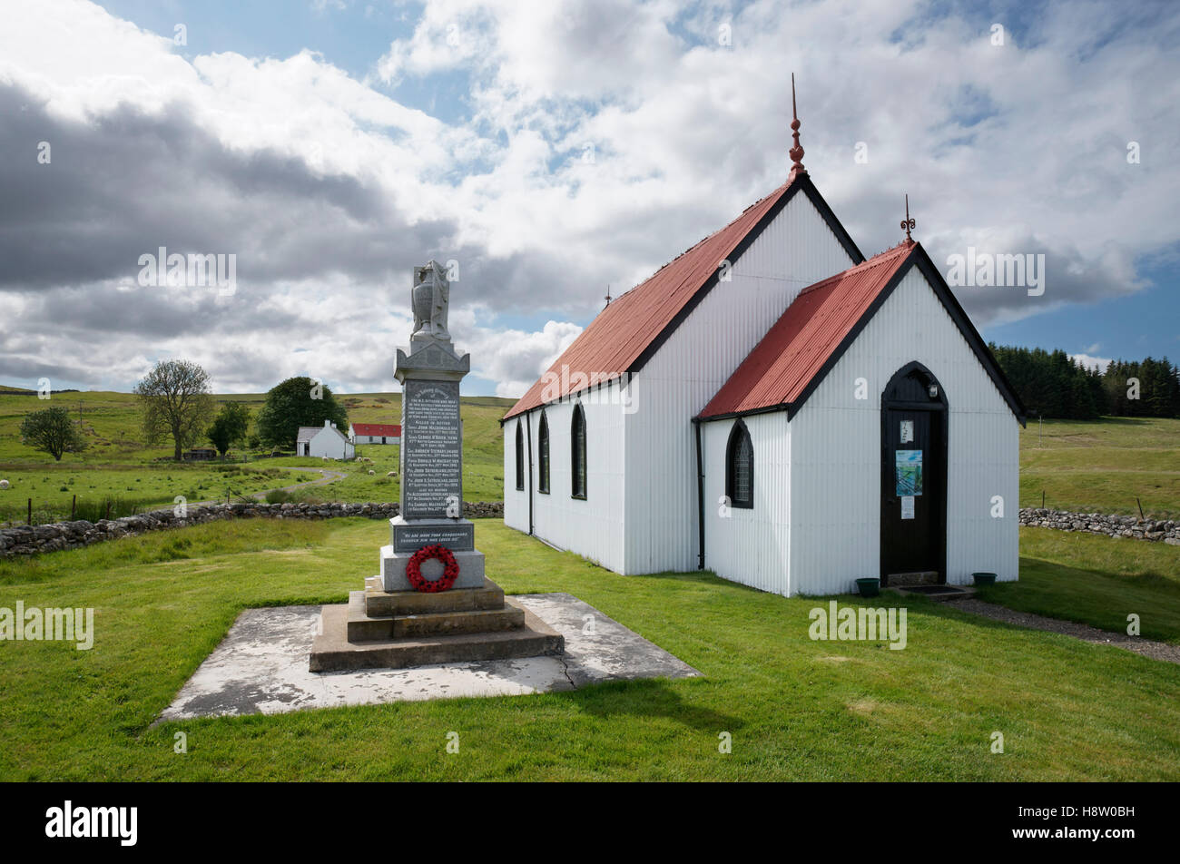 Syre Church, Strathnaver, Sutherland, Scotland, UK Stock Photo - Alamy