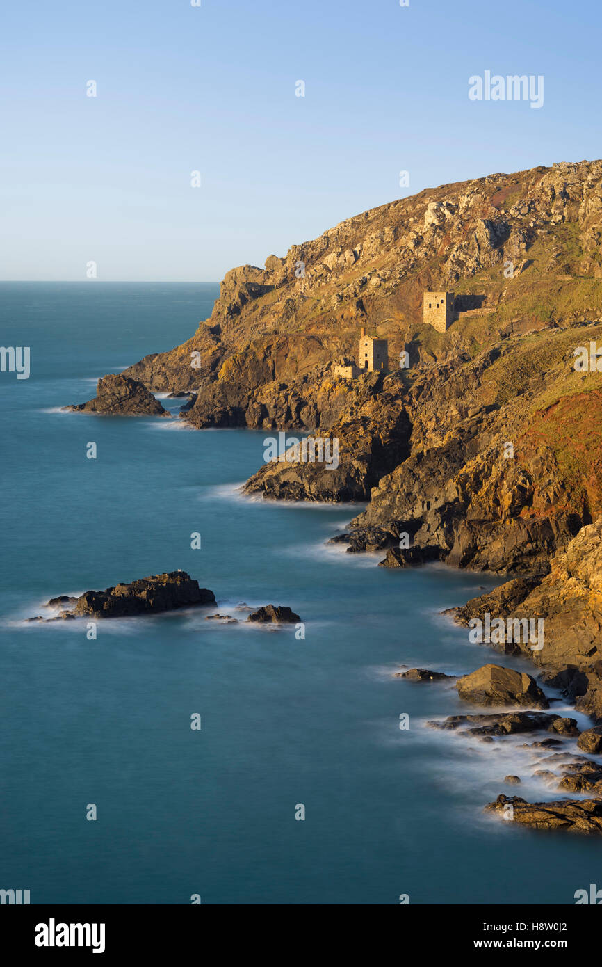 Botallack Crowns Mine, St Just, Cornwall, England Stock Photo - Alamy