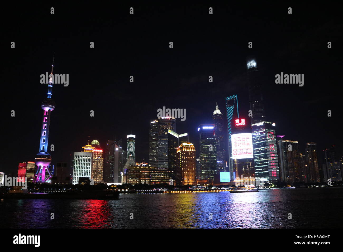 Shanghai river far east hi-res stock photography and images - Alamy