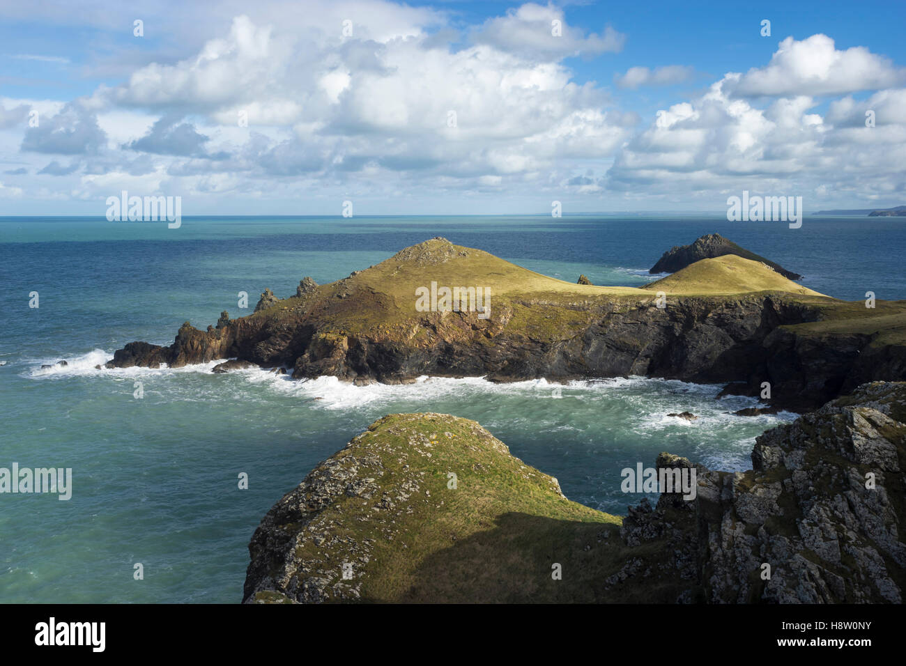 Rump Point, near Polzeath, Cornwall, England Stock Photo - Alamy