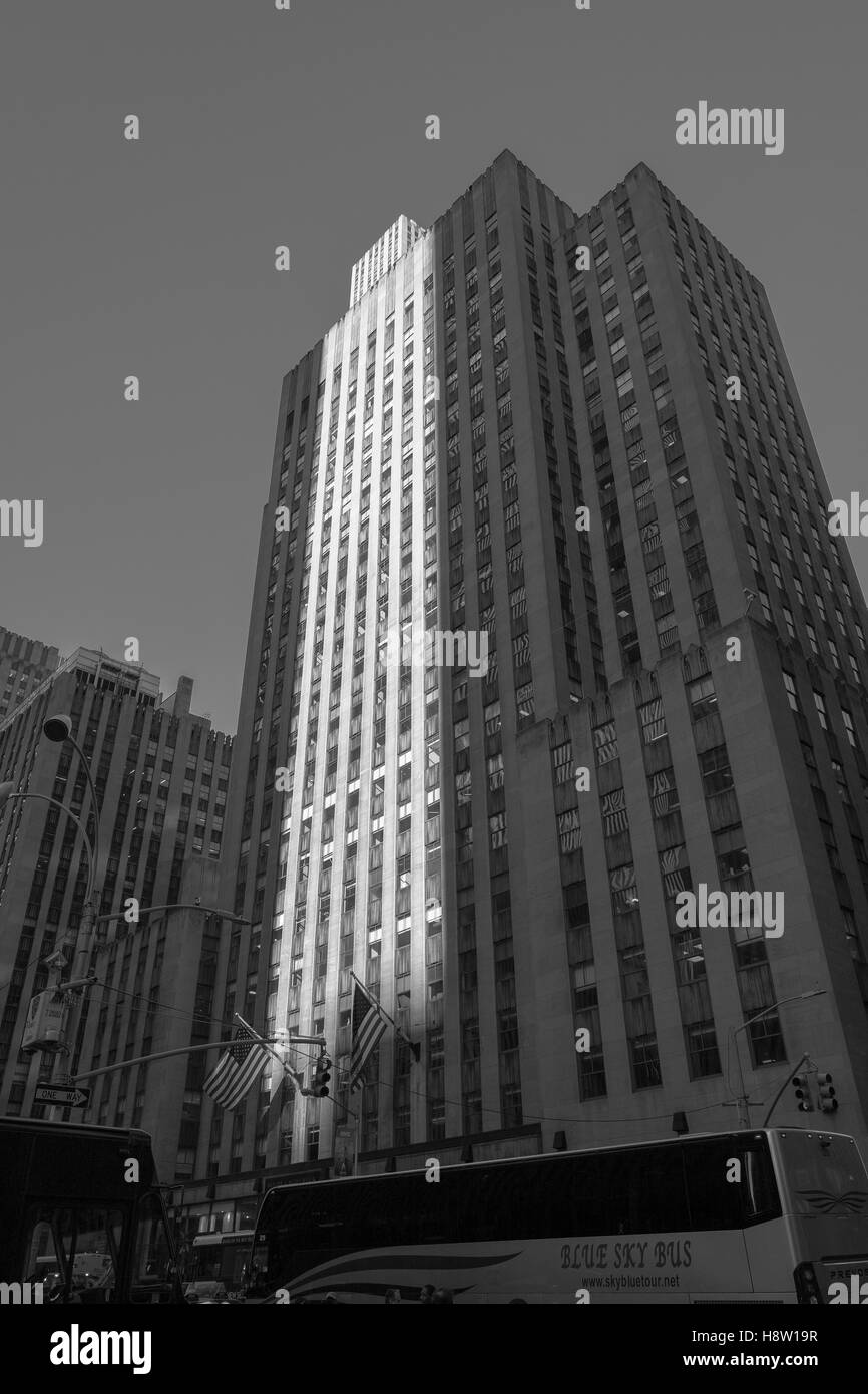 New york sunset shadow hi-res stock photography and images - Alamy