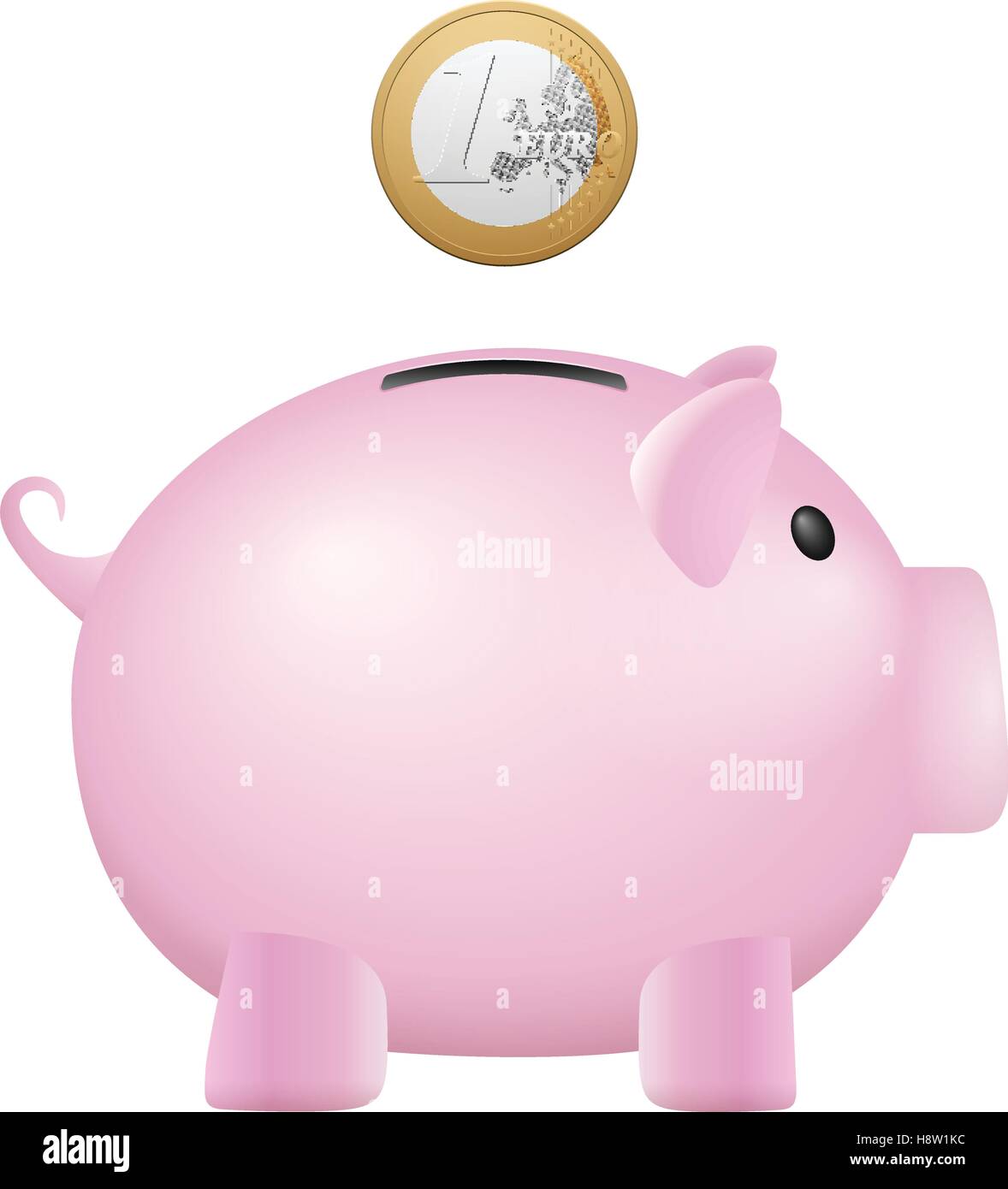 One saving bank Stock Vector Images - Alamy