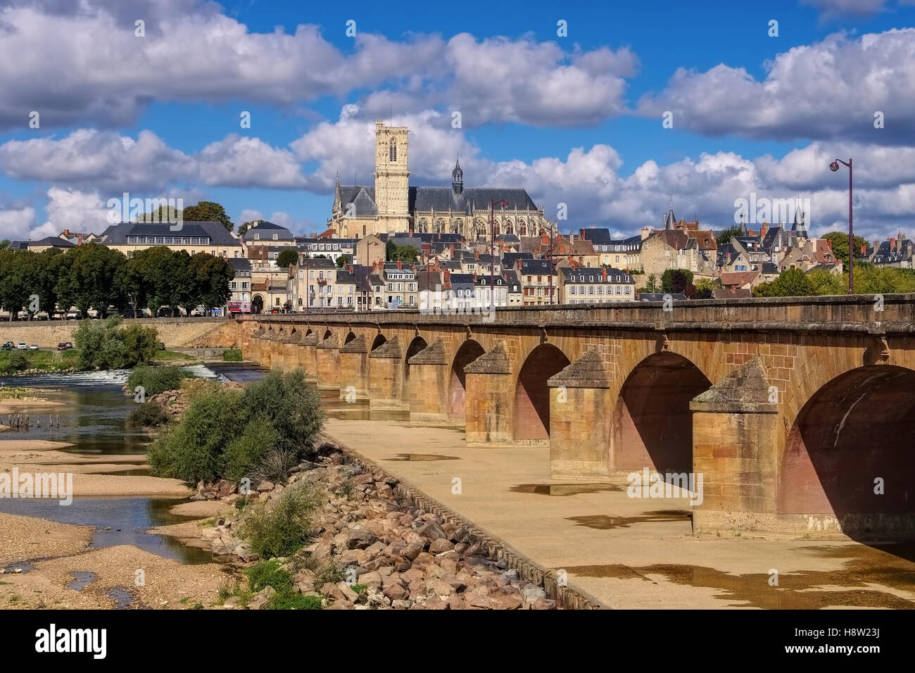 Nevers cathedral hi-res stock photography and images - Alamy