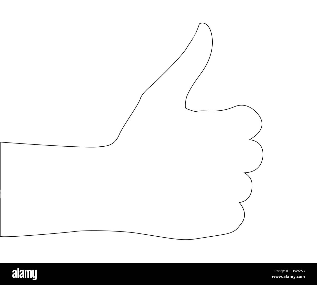 Hand holding white sign Black and White Stock Photos & Images - Alamy